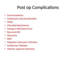 Scleral Buckling Materials and methods.pptx