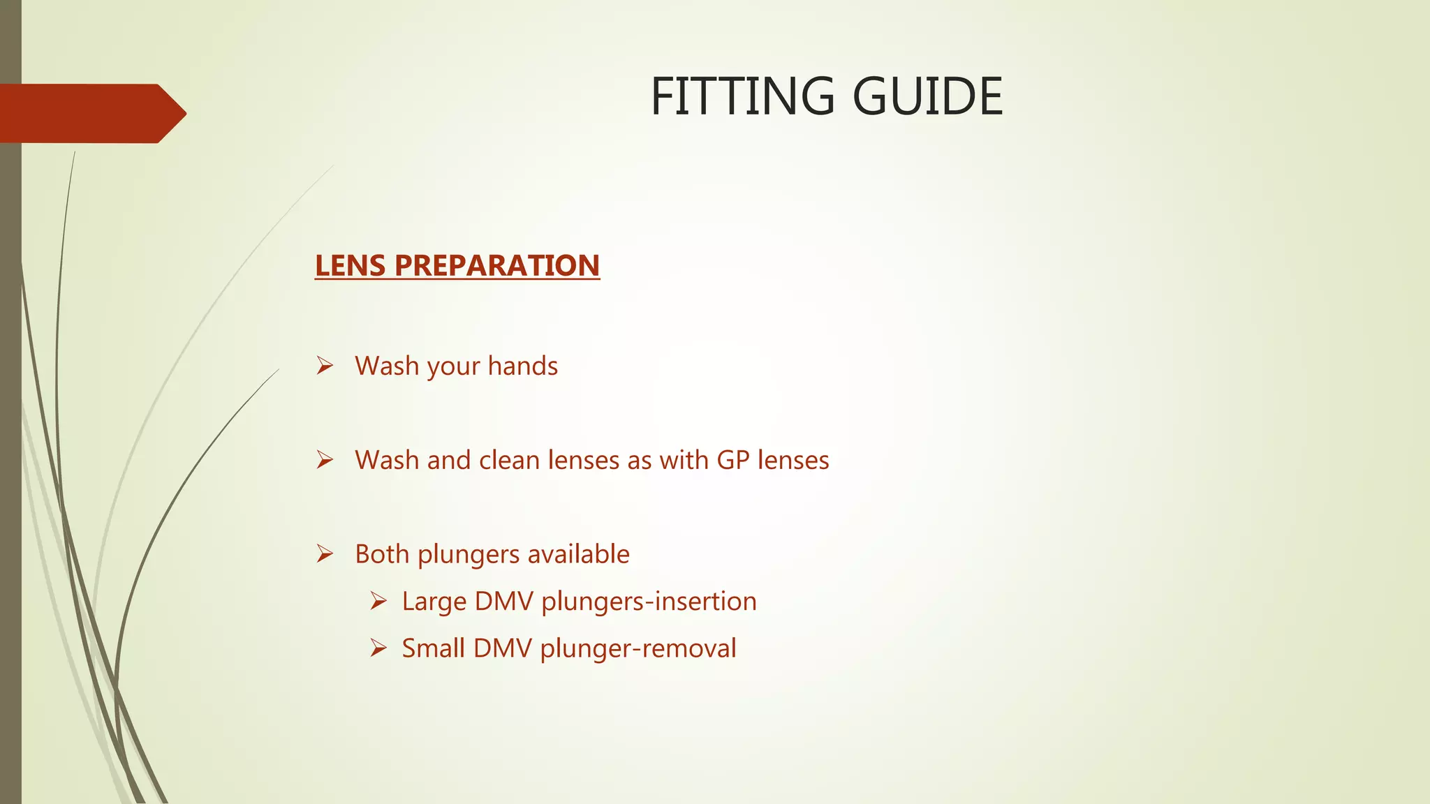 Scleral lens fitting | PPT