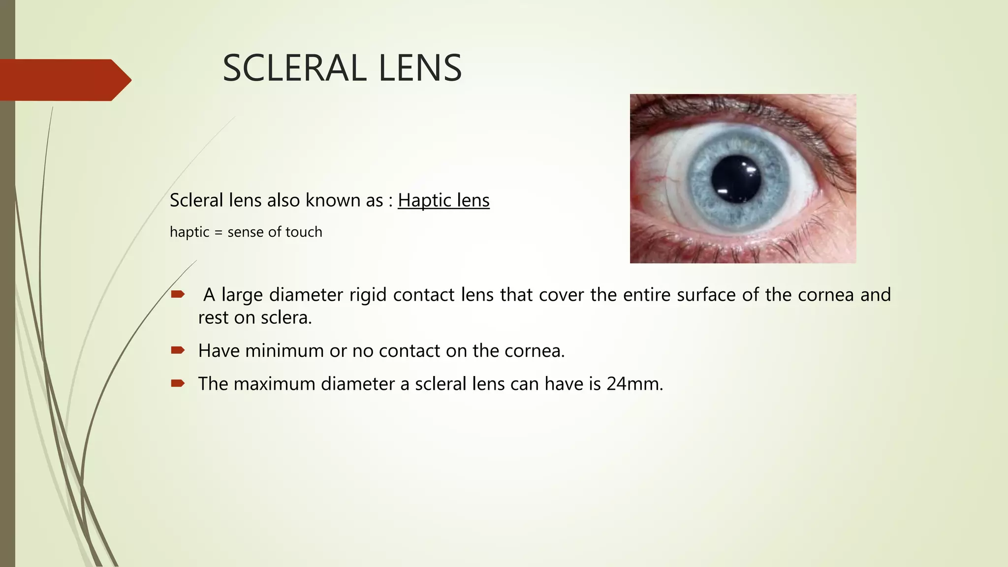 Scleral lens fitting | PPT