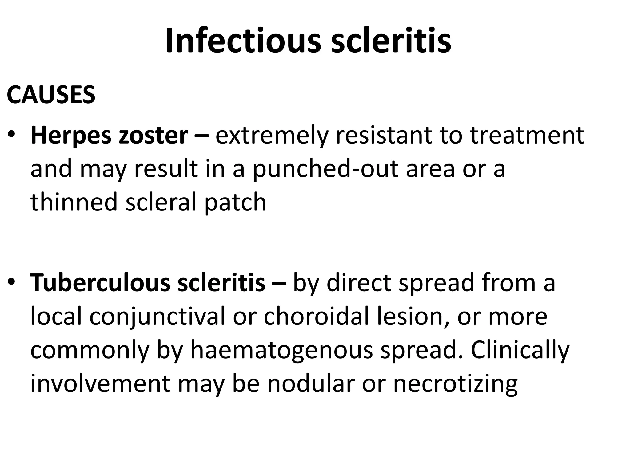 Scleritis | PPTX