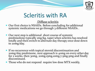 Scleritis & episcleritis | PPTX