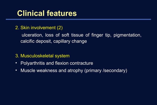 Scleroderma | PPT | Skin and Dermatology | Diseases and Conditions