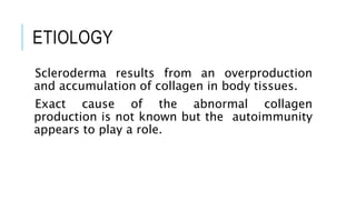 Scleroderma | PPTX