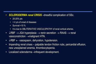 scleroderma disease - connective tissues | PPTX
