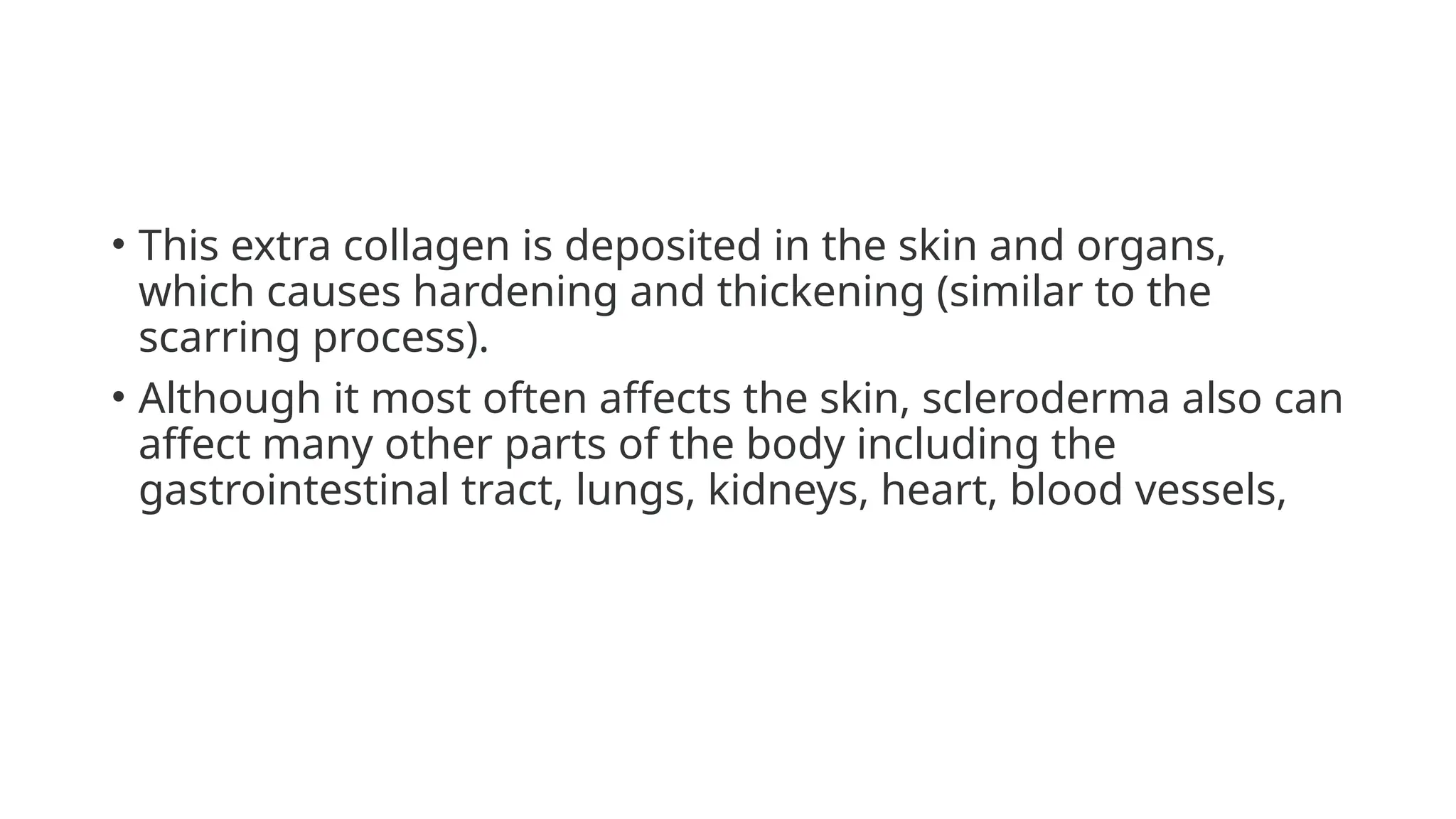 Scleroderma Pptx Skin Infection Scleroderma Pptx
