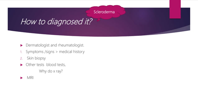 Scleroderma dermatology | PPT