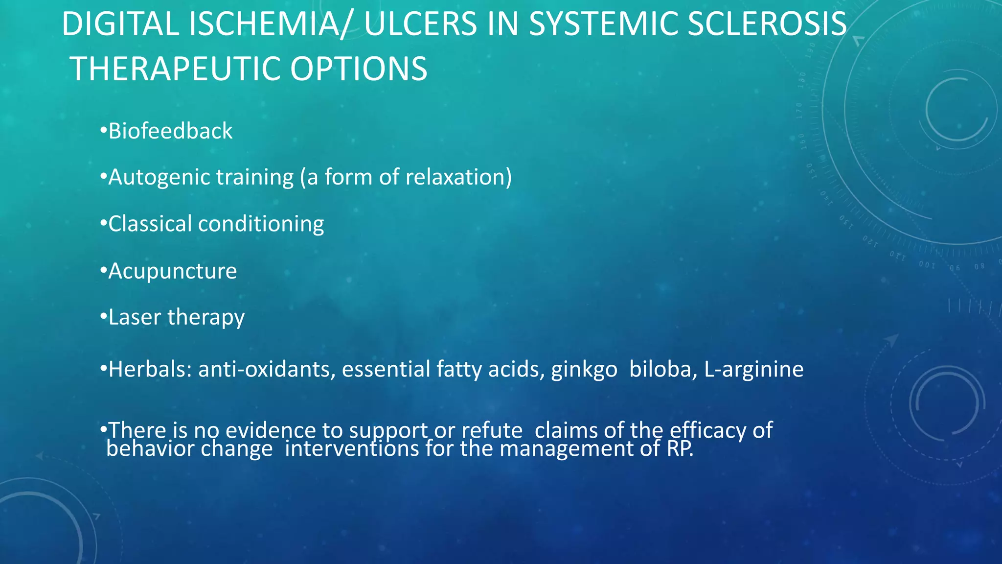 Current Advancements In Scleroderma Treatment Pptx