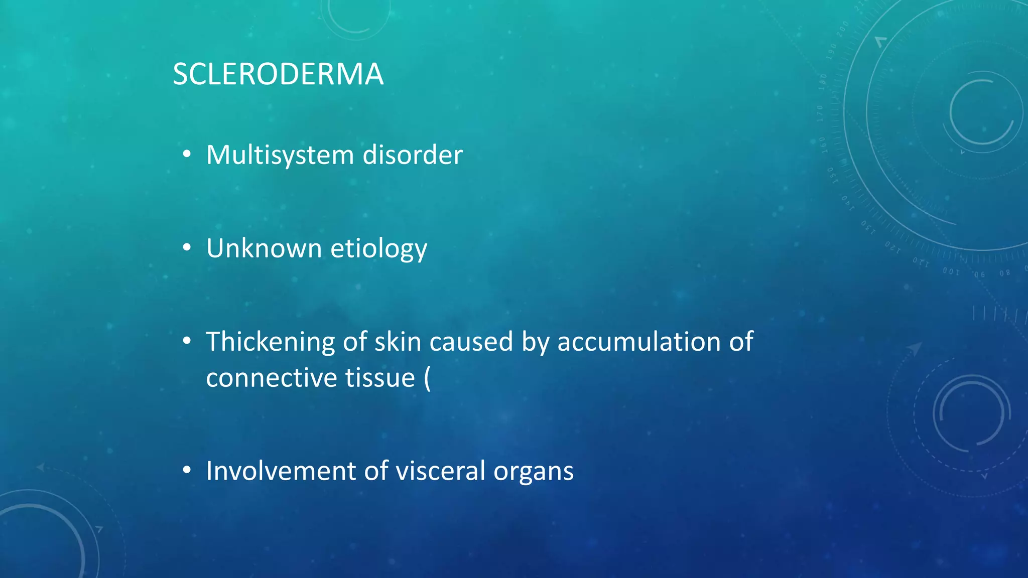 Current Advancements In Scleroderma Treatment Pptx