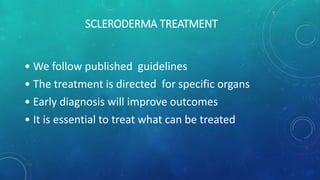 Current Advancements in Scleroderma Treatment | PPTX