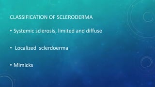 Current Advancements in Scleroderma Treatment | PPTX