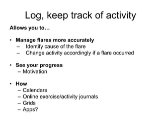 "The Benefits of Pacing and Movements" by Katherine Lyttle PT, DPT | PPTX