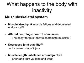 "The Benefits of Pacing and Movements" by Katherine Lyttle PT, DPT | PPTX