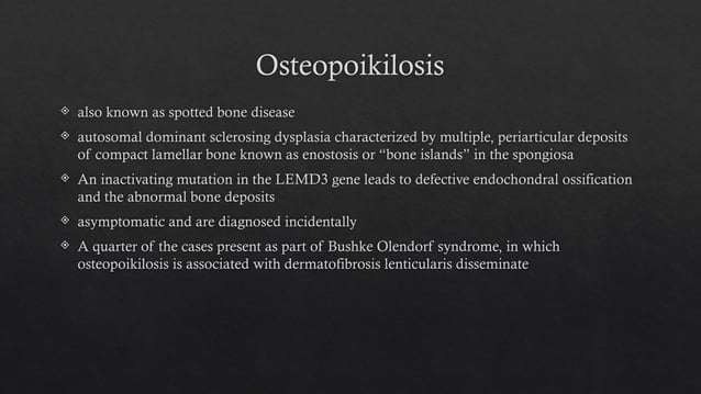 Sclerotic bone lesions caused by non-infectious and non-neoplastic.pptx