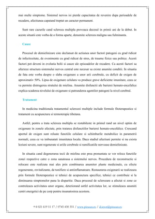 Scleroza multipla | PDF