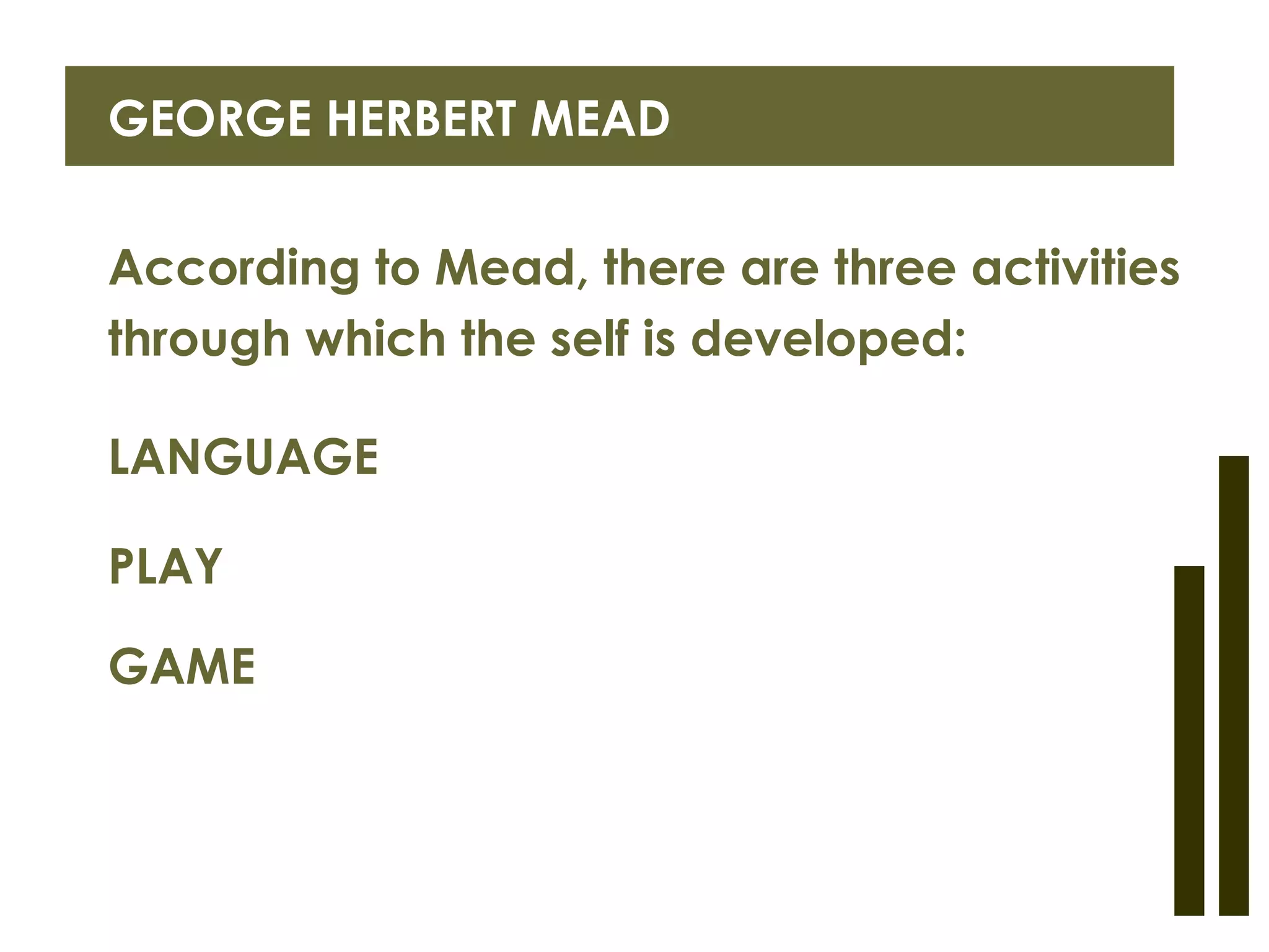 George Herbert Mead | PPT