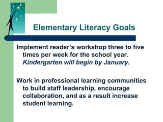 Literacy Update Oct-13-09 | PPS