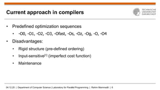 Static Neural Compiler Optimization via Deep Reinforcement Learning | PPT