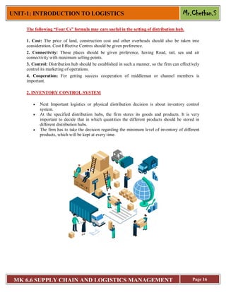 INTRODUCTION TO LOGISTICS | PDF