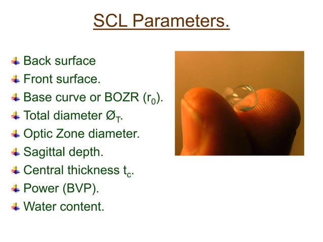 Soft Contact Lens | PPT | Eye and Vision Conditions | Diseases and ...