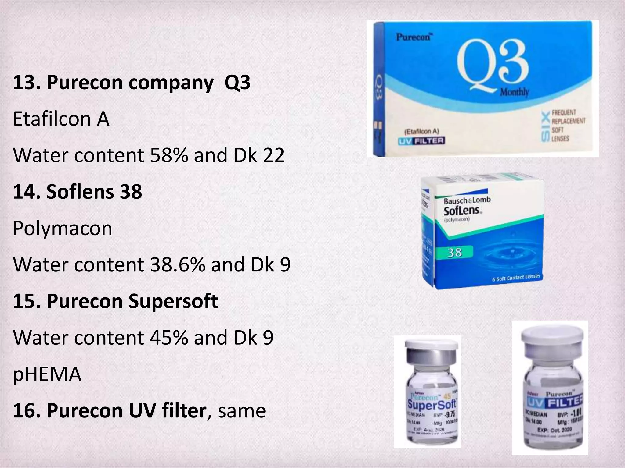 Various Soft Contact Lens- designs and their indications | PPTX