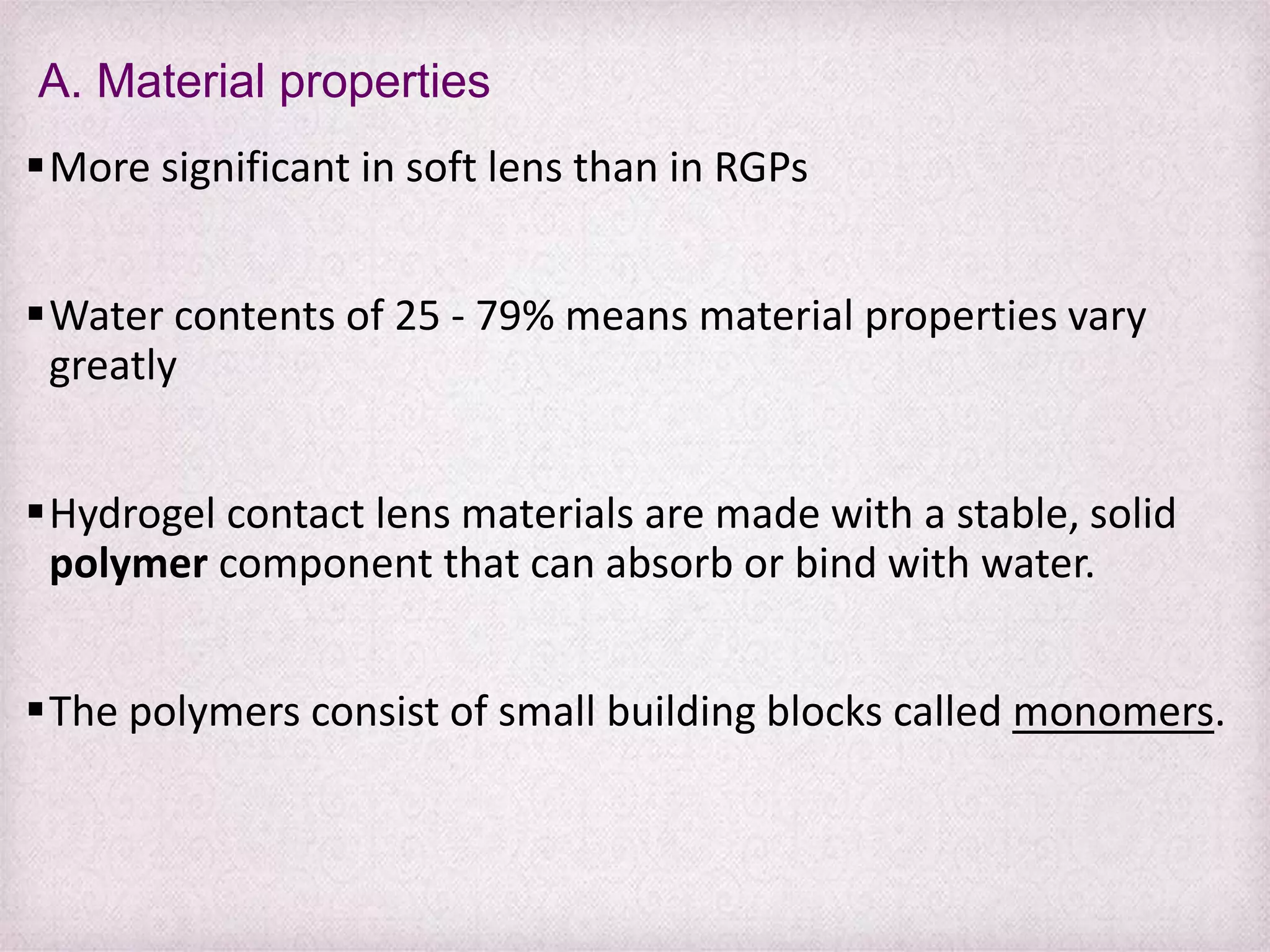 Various Soft Contact Lens- designs and their indications | PPTX