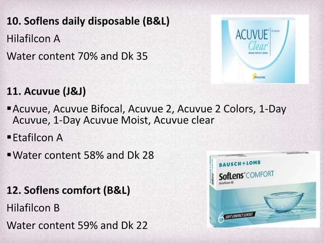Various Soft Contact Lens- designs and their indications | PPTX