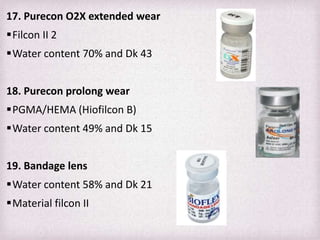 Various Soft Contact Lens- designs and their indications | PPTX