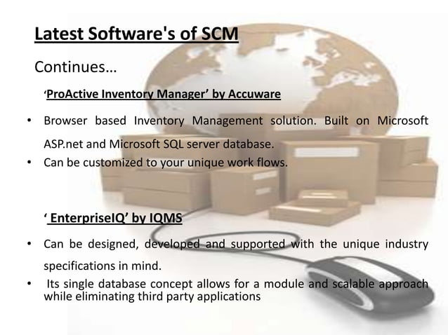 Scm presentation by junaid | PPT