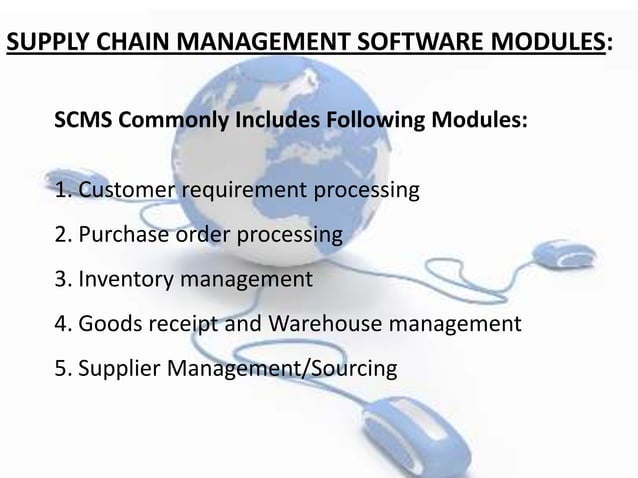 Scm presentation by junaid | PPTX