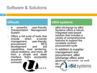 Supply Chain Management | PPTX | Logistics and Transportation Industry ...