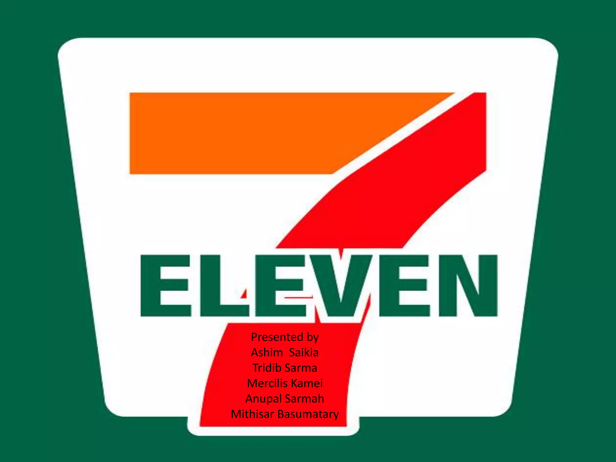Case Study on 7Eleven | PPTX