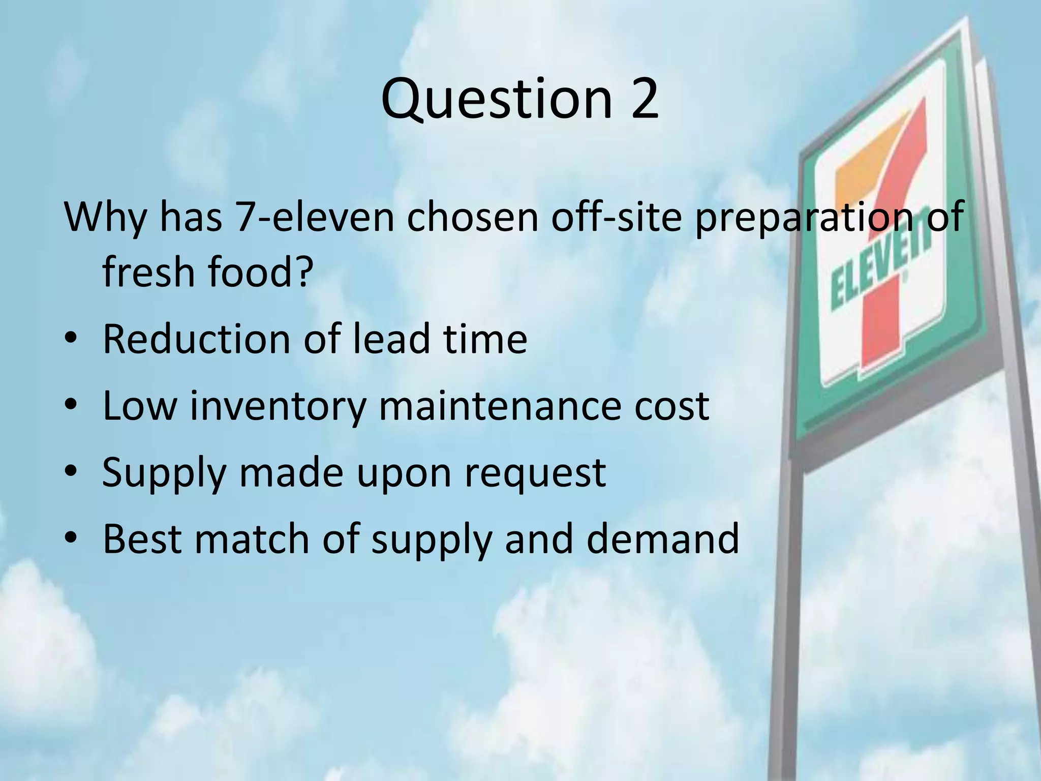 Case Study on 7Eleven | PPTX