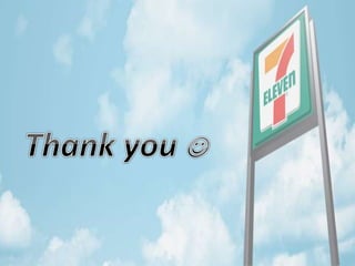 Case Study on 7Eleven | PPTX