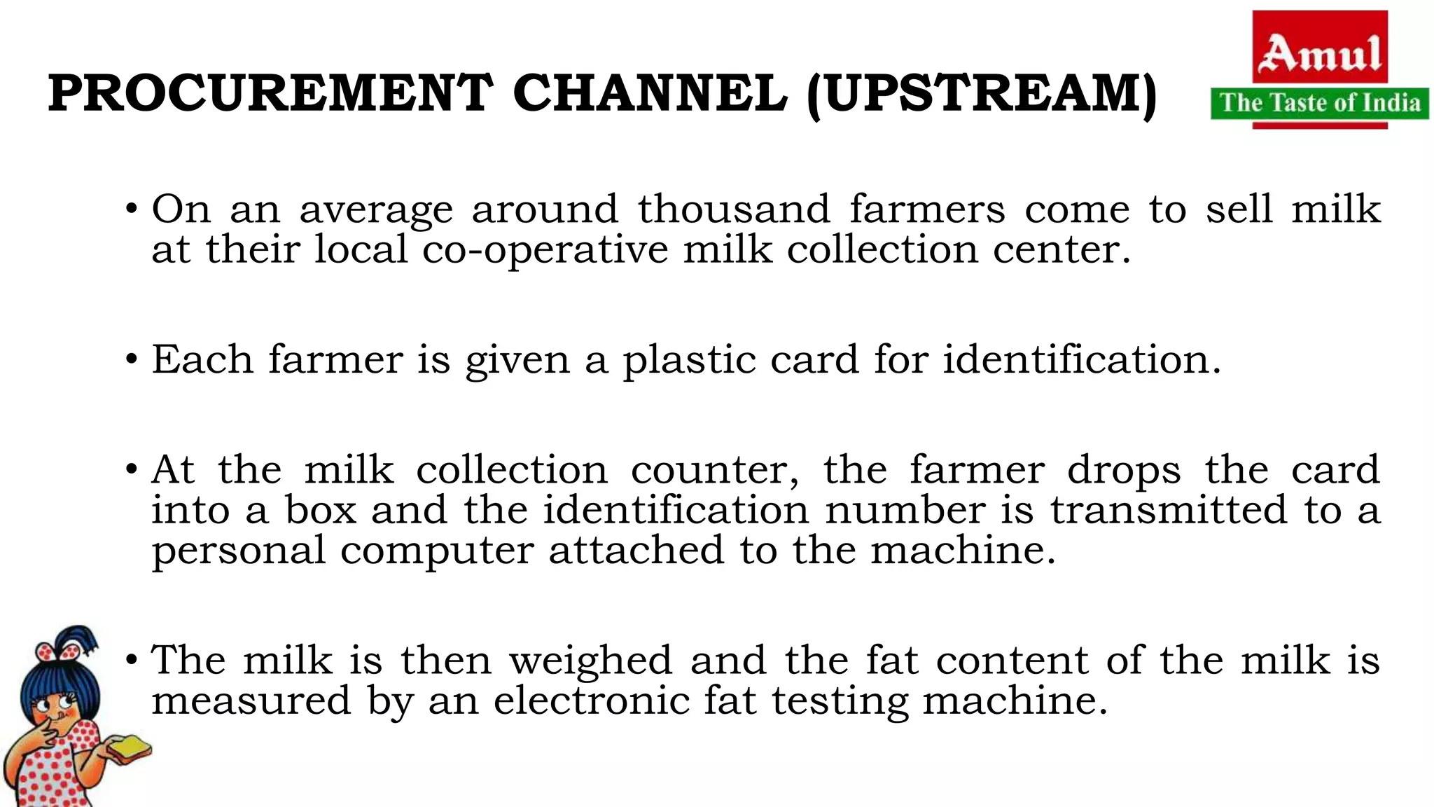 SALES AND CHANNEL MANAGEMENT OF AMUL | PPTX