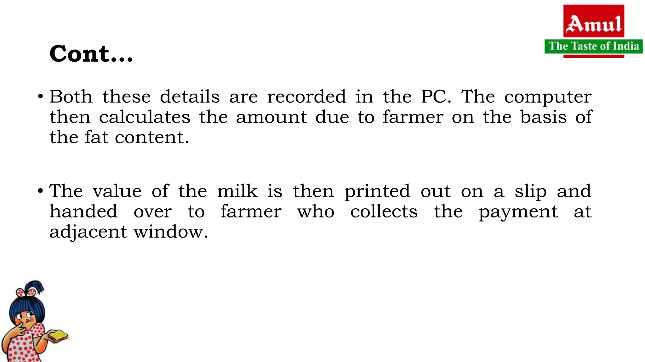 SALES AND CHANNEL MANAGEMENT OF AMUL | PPTX