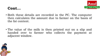 SALES AND CHANNEL MANAGEMENT OF AMUL | PPTX