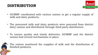 SALES AND CHANNEL MANAGEMENT OF AMUL | PPTX
