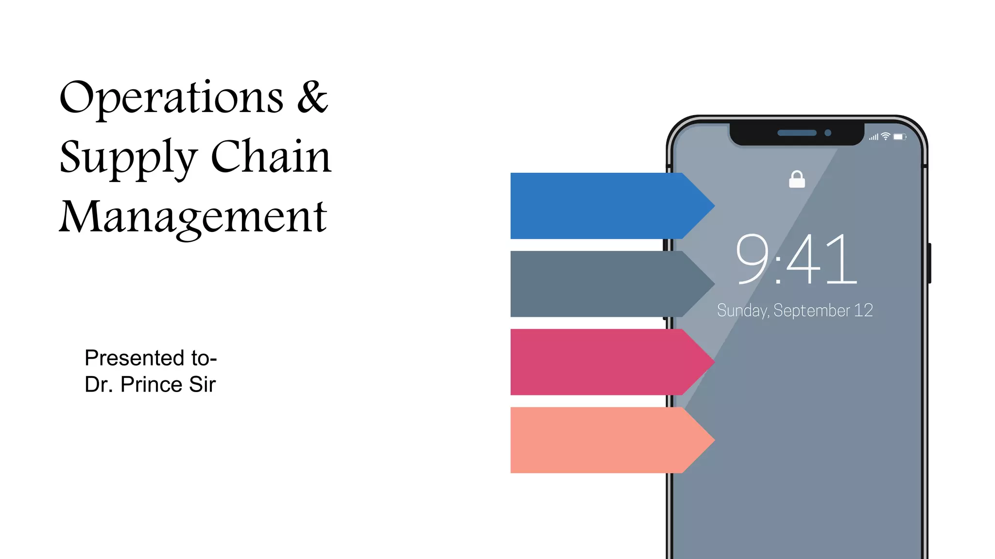 Smartphone manufacturing and Supply chain | PPTX