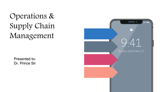 Smartphone manufacturing and Supply chain | PPTX | Smartphones ...