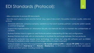 Electronic Data Interchange Technology & Business Application | PPT