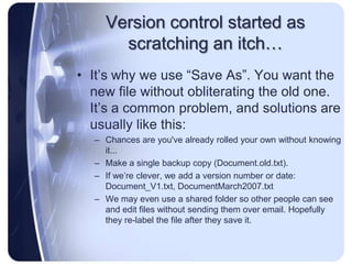 Source Code Management Slides | PPTX