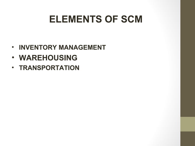 Supply Chain - Redefined | PPT