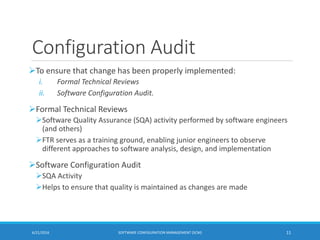 Software Configuration Management (SCM) | PPTX