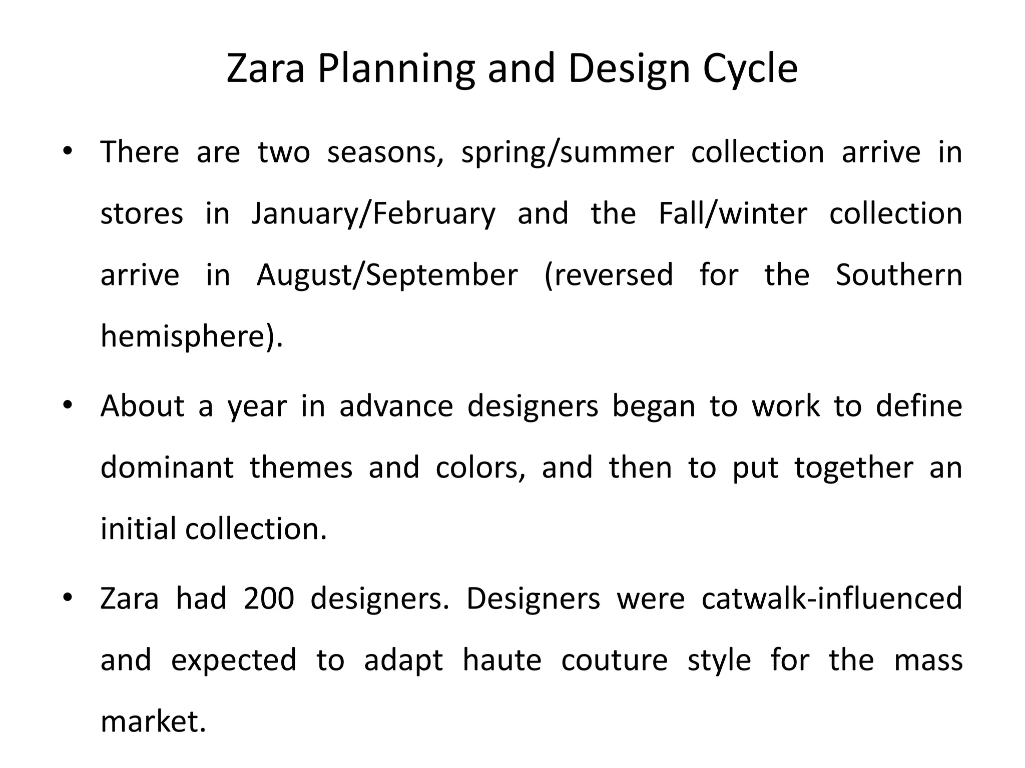 Supply Chain Management of Zara (Case Study) | PPTX | Needlework | Arts and Crafts