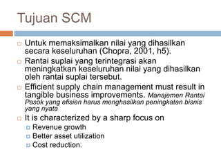 Scm 02 memahami scm | PPTX