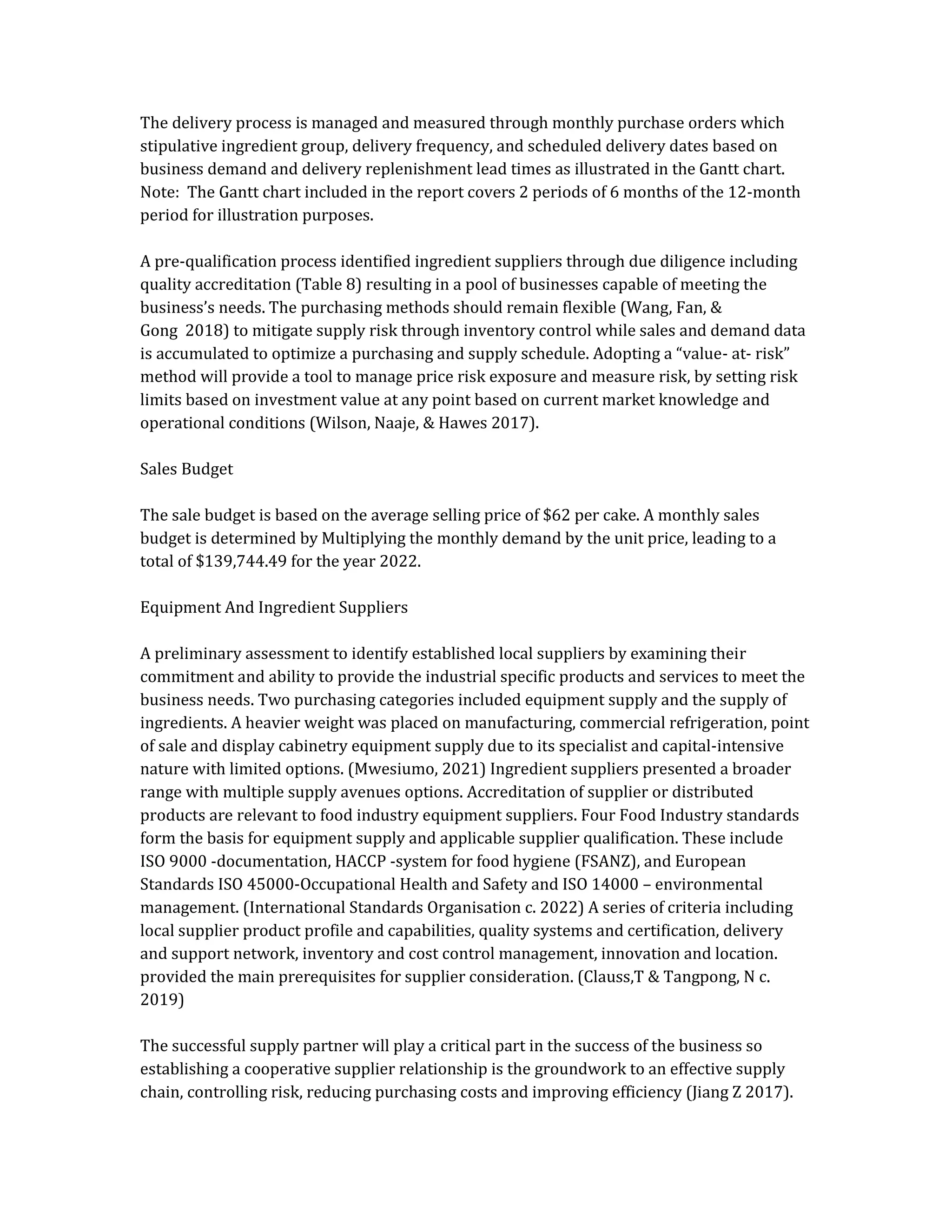 SCM20002 Procurement Management.docx