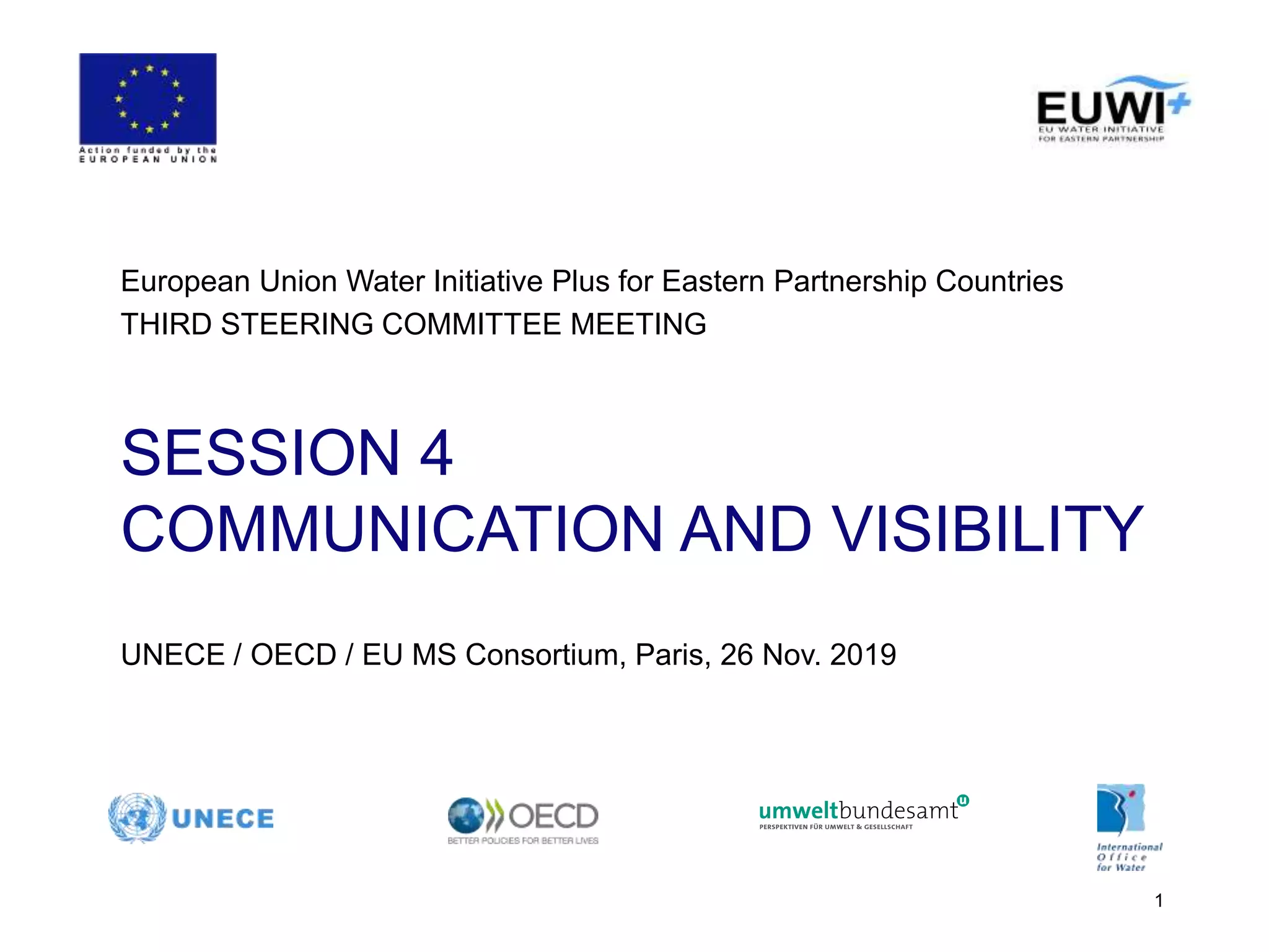 Communication and visibility | PPT