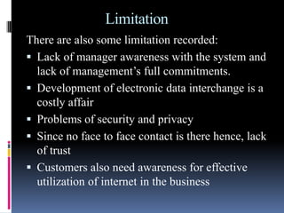 Role of IT in supply chain management | PPTX