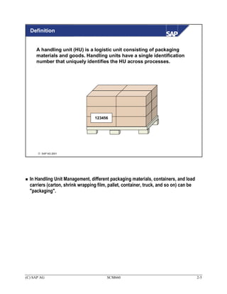 Scm660 handling-unit-management | PDF