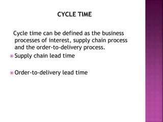Sc manager productivity measure | PPT